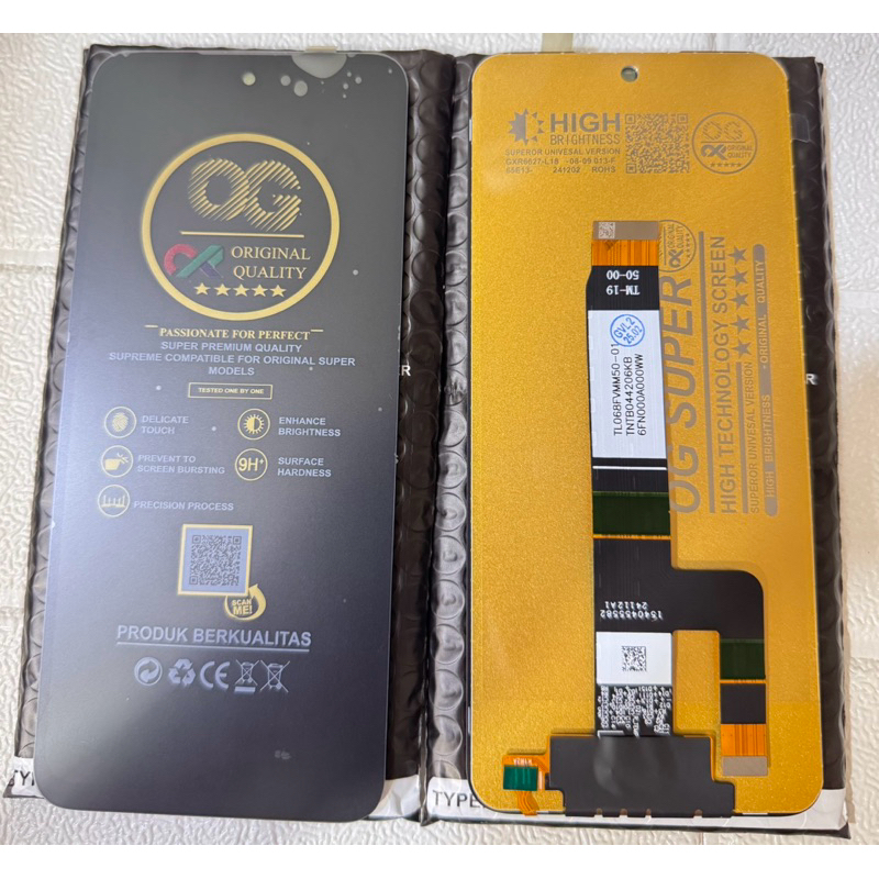 Jual LCD+TS OG XIAOMI REDMI 12 4G 5G-REDMI 13 4G 5G-POCO M6 4G-POCO M6 ...