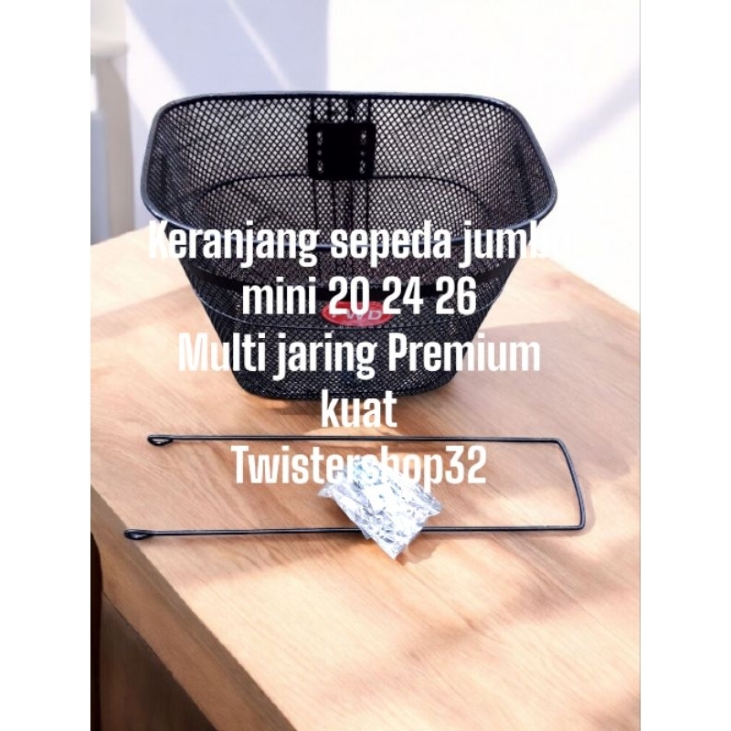 Jual Keranjang sepeda rinjing kawat besar universal untuk sepeda ...