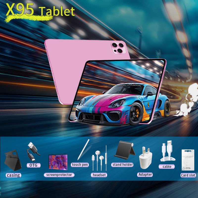 Jual X95 tablet, 16GB+512GB memori, Bluetooth keyboard, sesuai untuk ...