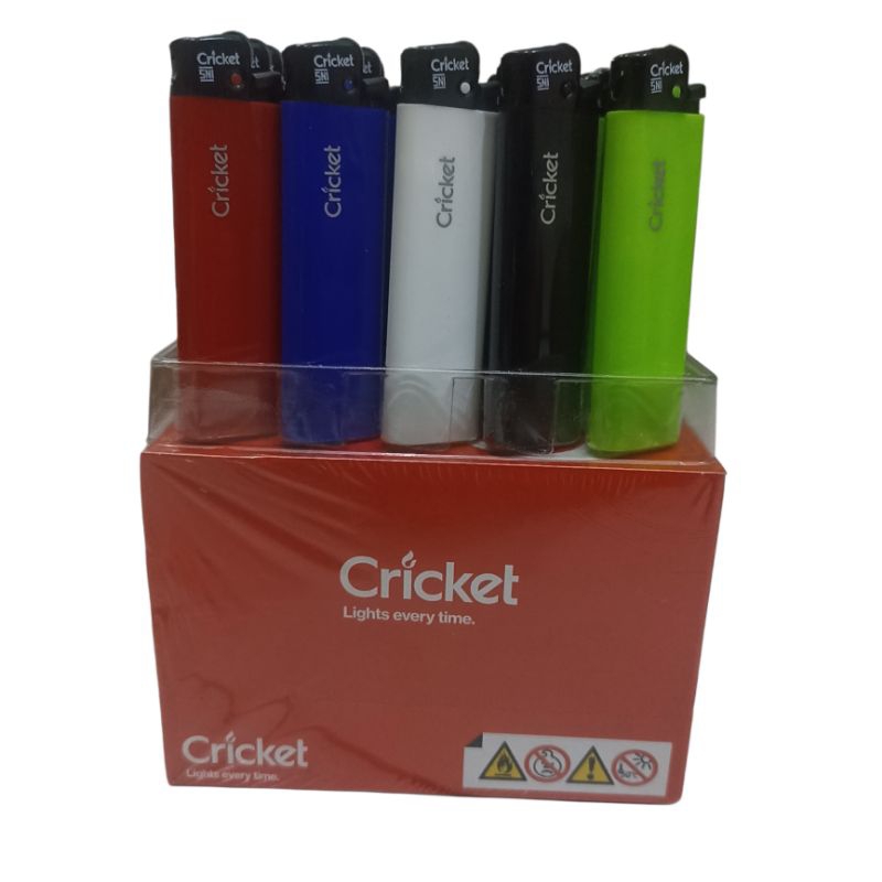 Jual Cricket Korek Api Gas 1 Box isi 25pcs | Shopee Indonesia