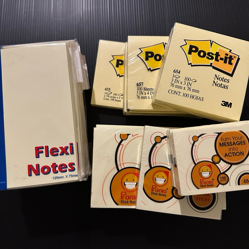 Jual [New] Memo Sticky Note Post It berbagai ukuran | Shopee Indonesia