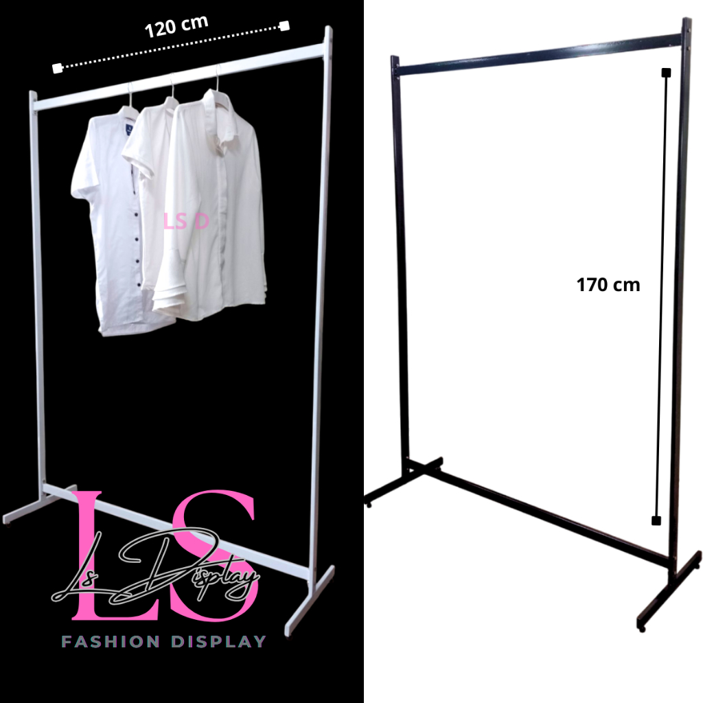 Jual Gawang Baju Kotak Single - Gawang Besi Rak Baju Kotak - Gantungan ...