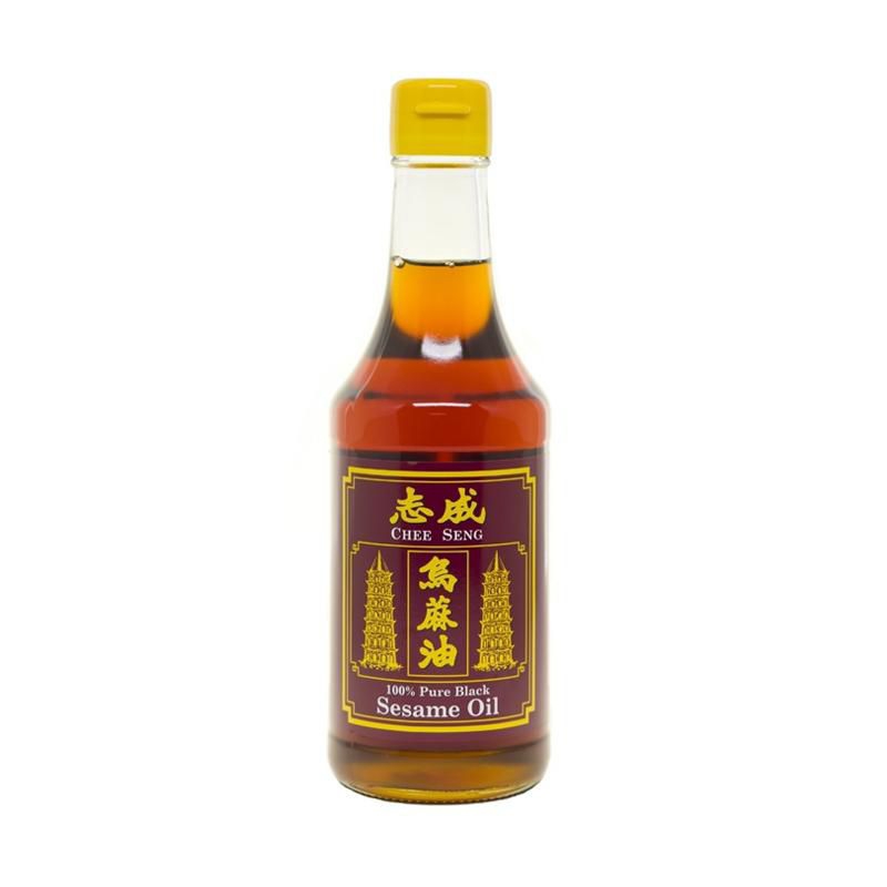 Jual chee seng black sesame oil 320 ml | Shopee Indonesia