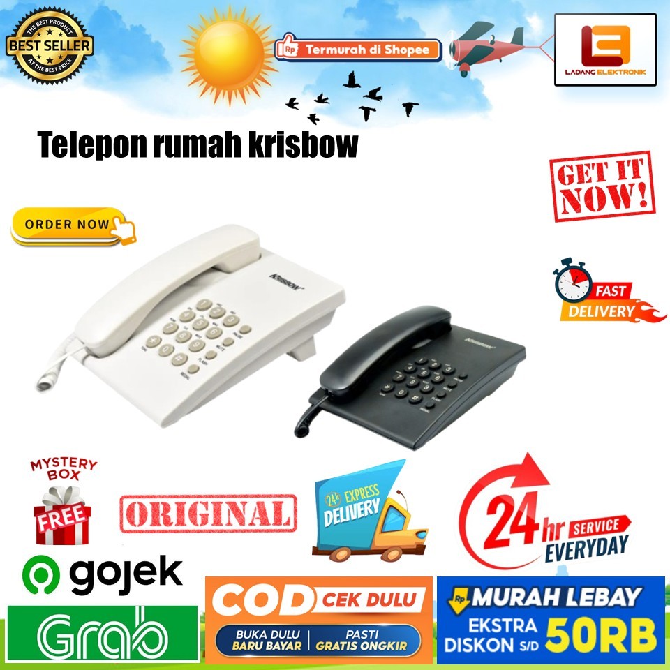 Jual Telepon rumah krisbow | Shopee Indonesia