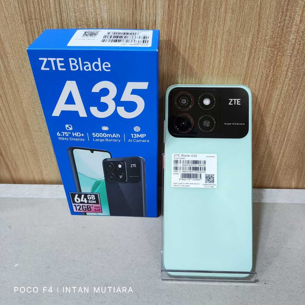 Jual ZTE Blade A35 Ram 4GB Rom 64GB (Second) | Shopee Indonesia