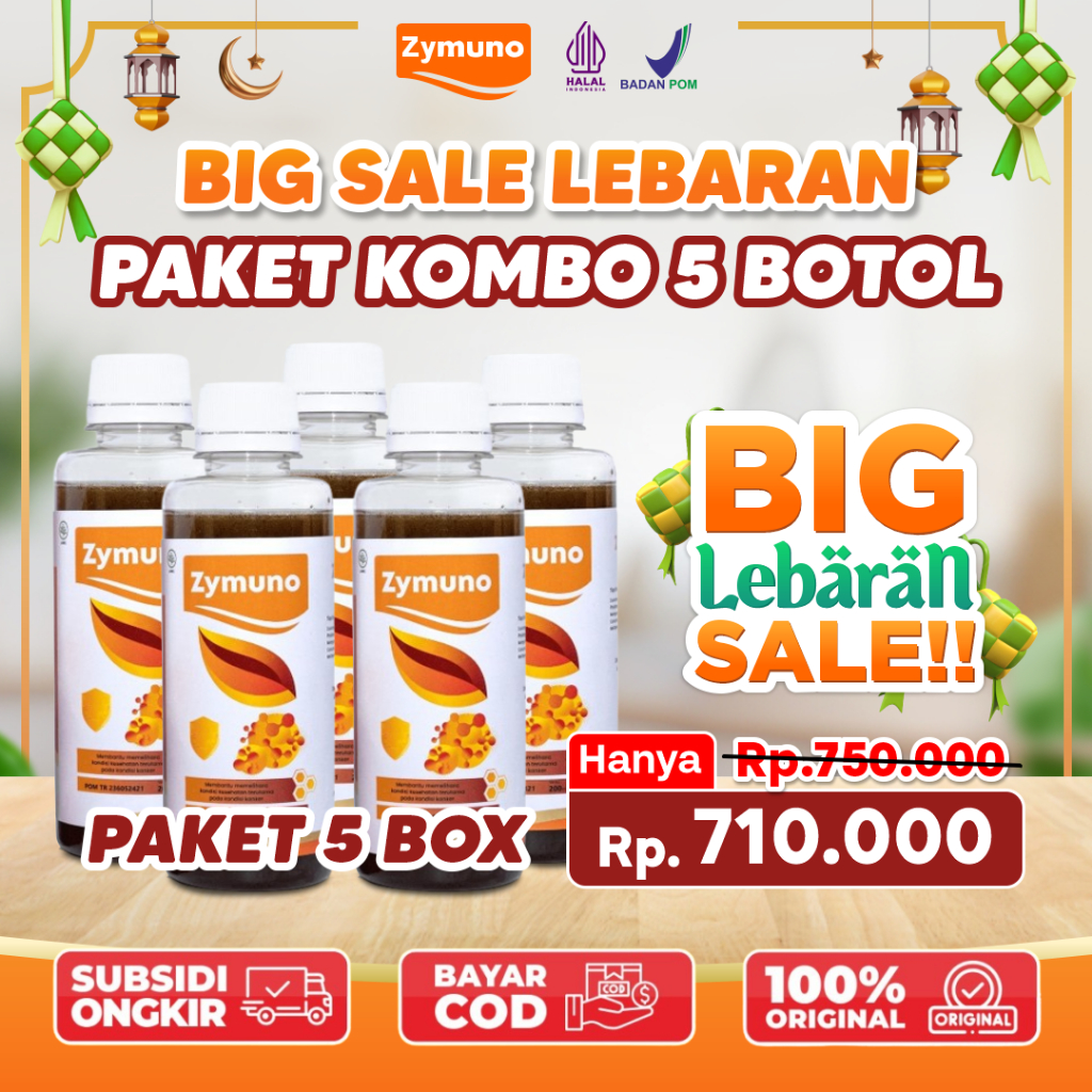 Jual ZYMUNO 9.9 BIG SALE!!! KOMBO 5 BOX - Zymuno 100% Original ...