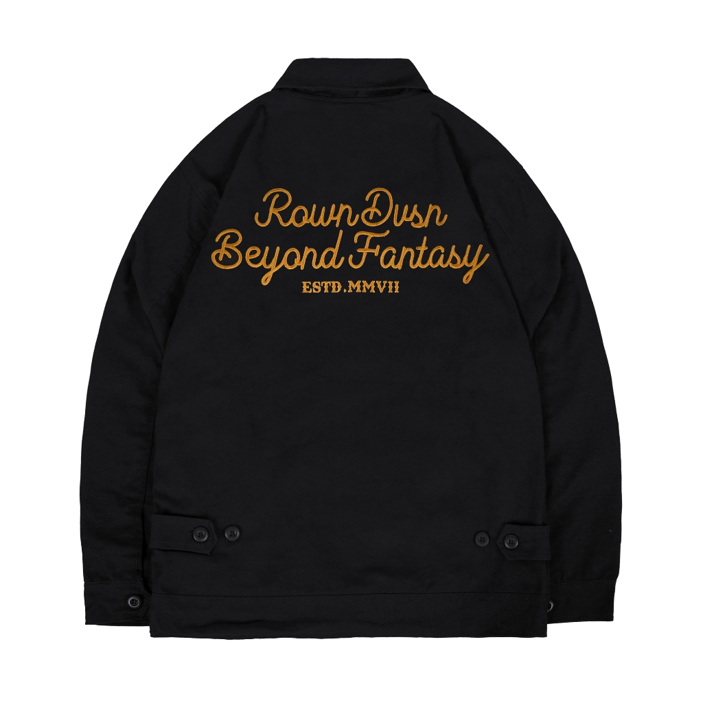 Jual Rown Division Official Deck Jacket - Rowndvsn Jaket Kanvas Motega ...