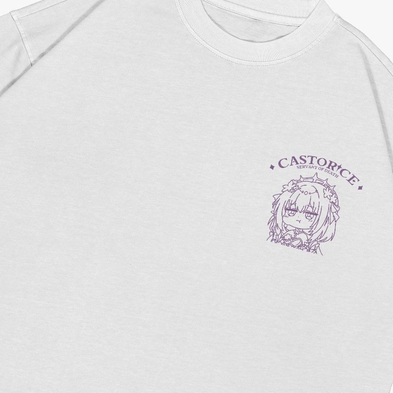 Jual Castorice Honkai Star Rail Chibi T-shirt - Kaos Castorice HSR ...