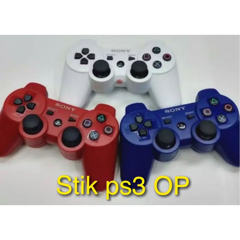 Jual stik ps3 OP wireless WARNA | Shopee Indonesia