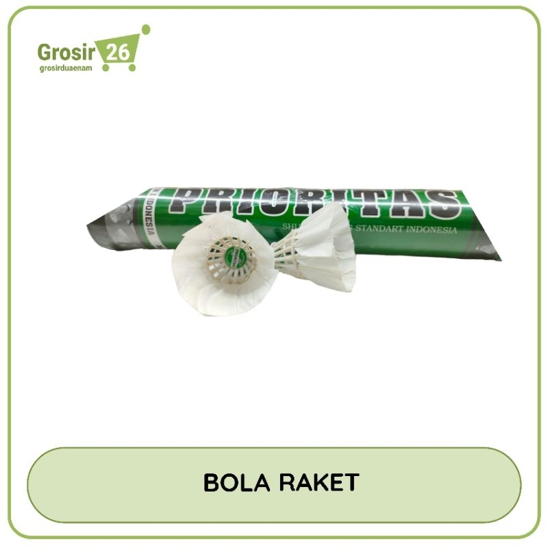 Jual (1 batang) bola raket badminton / shuttlecock / kok bulu tangkis ...
