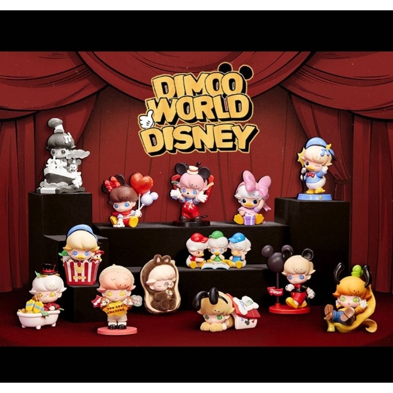 Jual [SELECTED] POP MART - DIMOO WORLD x DISNEY Series Figures Blind ...