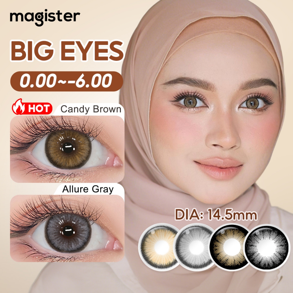 Jual [0.00~-6.00] Magister Softlens Minus 14.5mm Diamond Seri Soflen ...