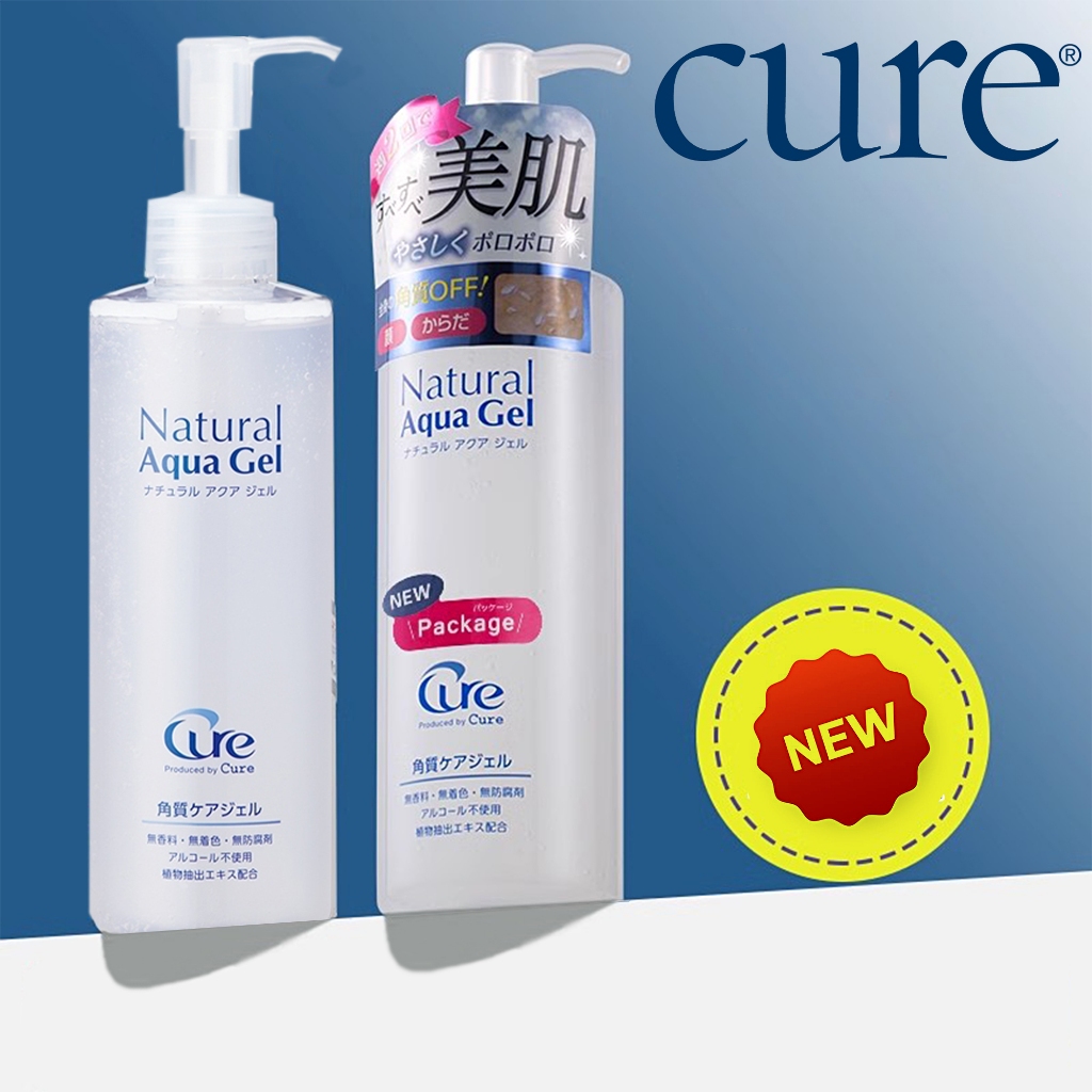 Jual Cure Cleansing Facial / Cure Natural Aqua Gel Exfoliating ...