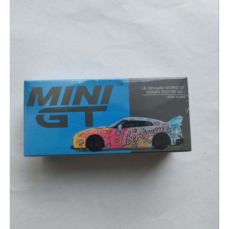 Jual Mini GT Nissan skyline GT-R R35 lb-works kuma | Shopee Indonesia