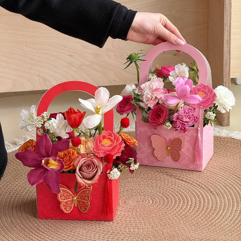 Jual 1pcs Kotak Bunga/ Flower Box / 1pcs Flower Box Bucket/Box Bucket ...