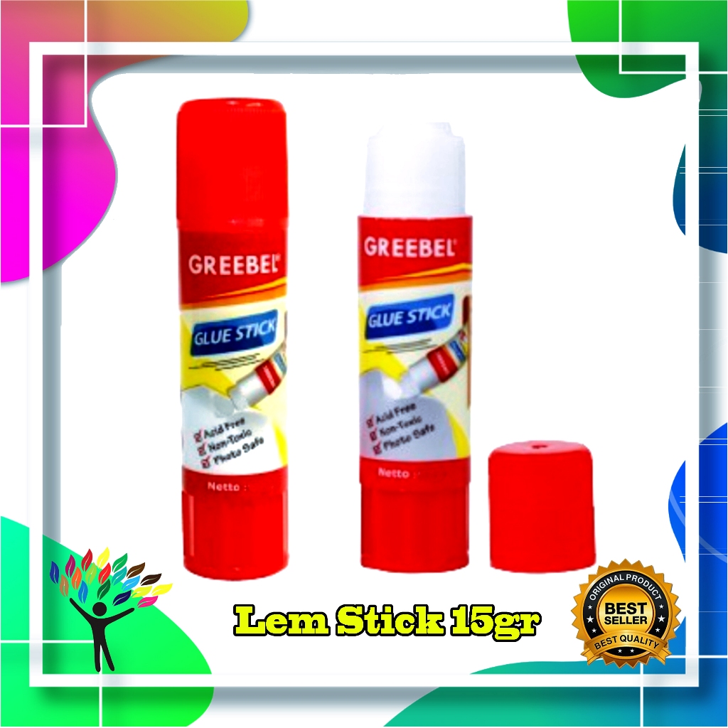 Jual Lem Glue Stick 15gr Greebel ORIGINAL | Shopee Indonesia