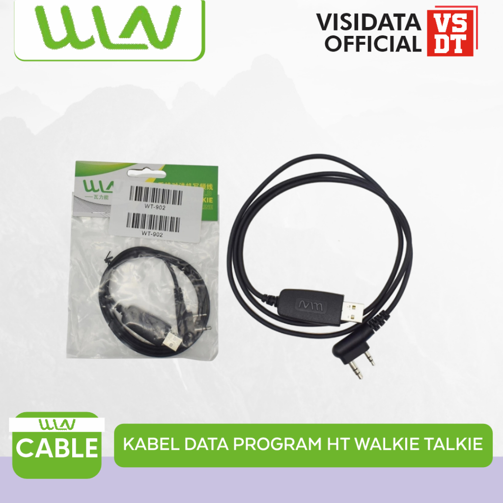 Jual WLN Kabel Data USB Program HT Walkie Talkie WLN KD-C1 C50 C51 C56 Original | Shopee Indonesia