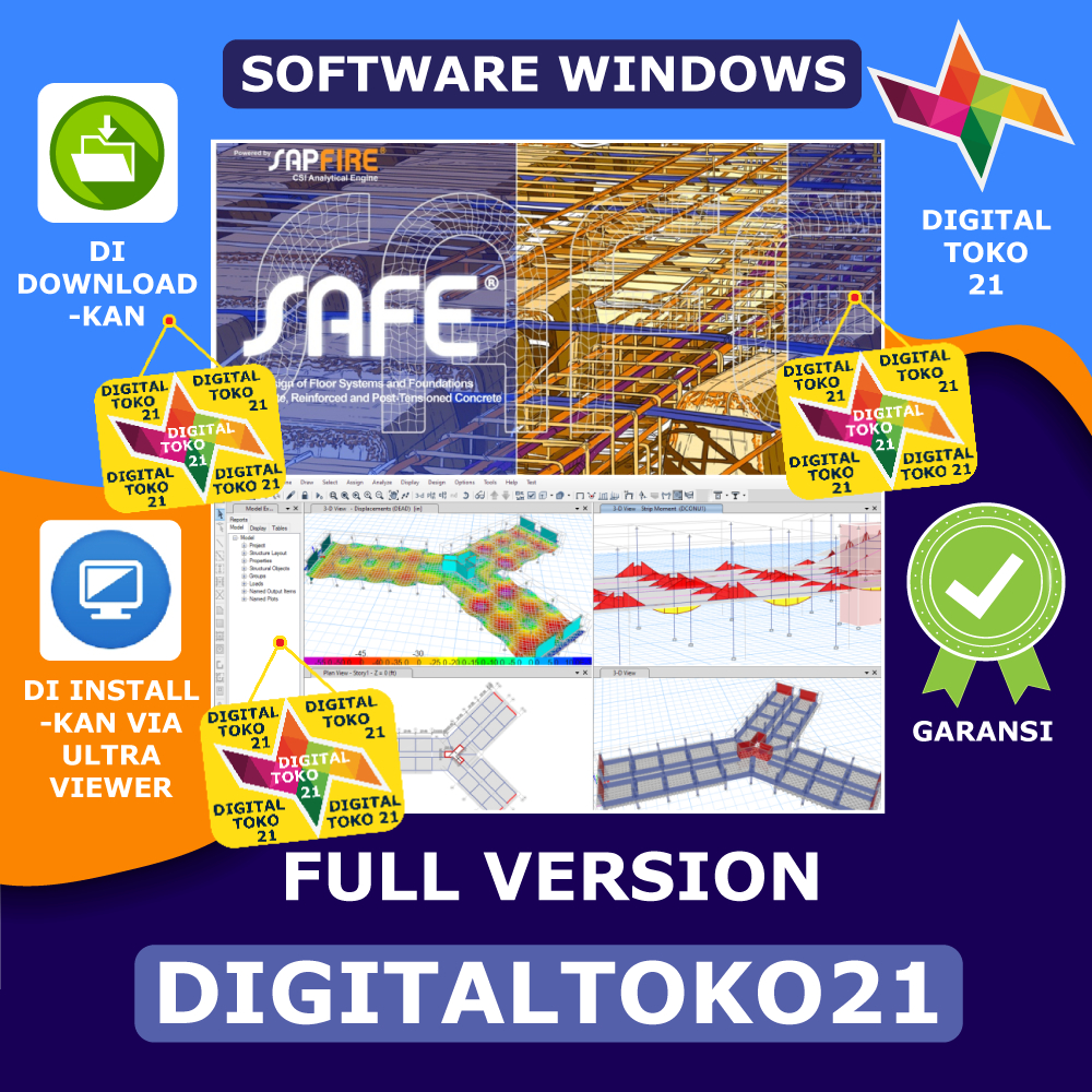 Jual [Diinstallkan] CSI SAFE 22.7.0.3220 Full Version Software PC ...