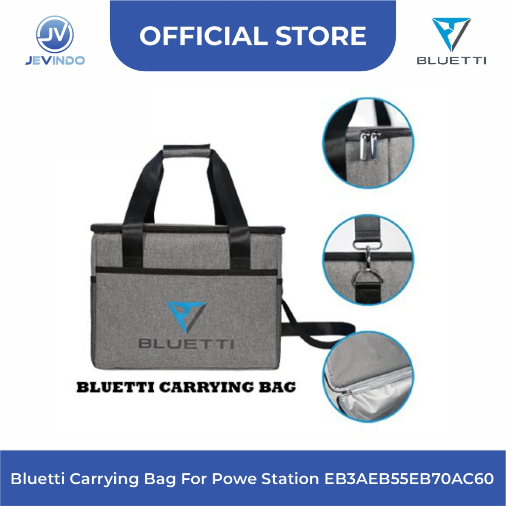 Jual BLUETTI Carrying Bag For Powe Station AC2P/EB3A/AC70P // Tas Untuk ...
