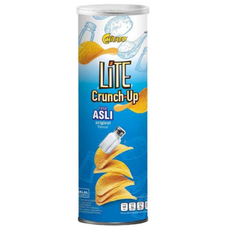 Jual Chitato Lite Crunch Up Keripik Kentang Kaleng 110gr / Original / Keju | Shopee Indonesia