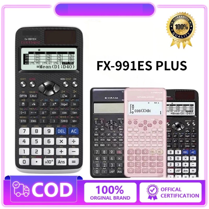 Jual Kalkulator Scientific Casio Ilmiah FX-991EX/991ES-Plus Kalkulator ...