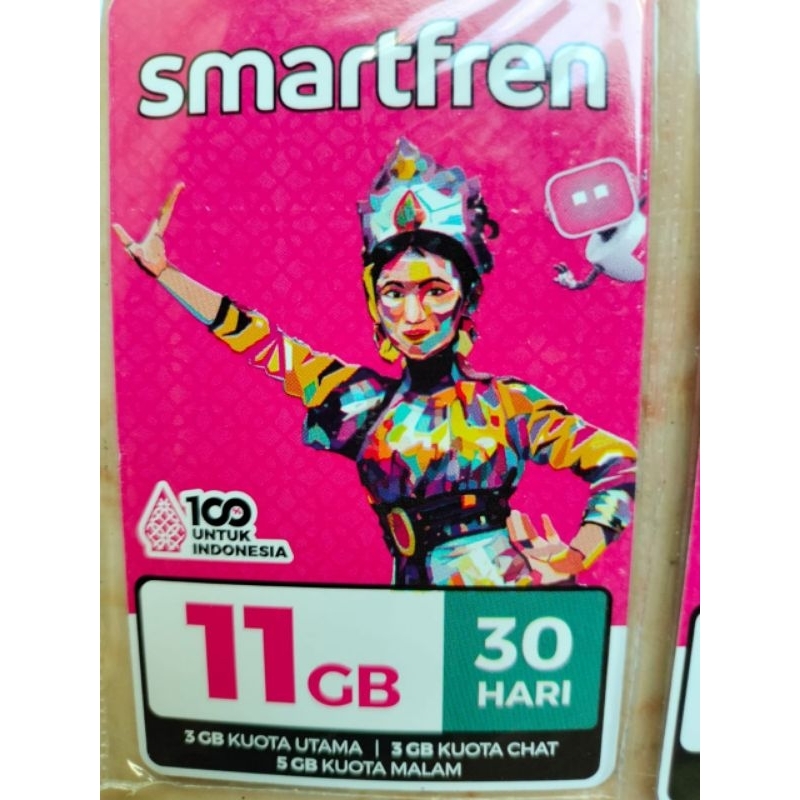 Jual VOUCHER SMARTFREN 11GB ( KODE VOUCHER DIKIRIM LEWAT CHAT ...