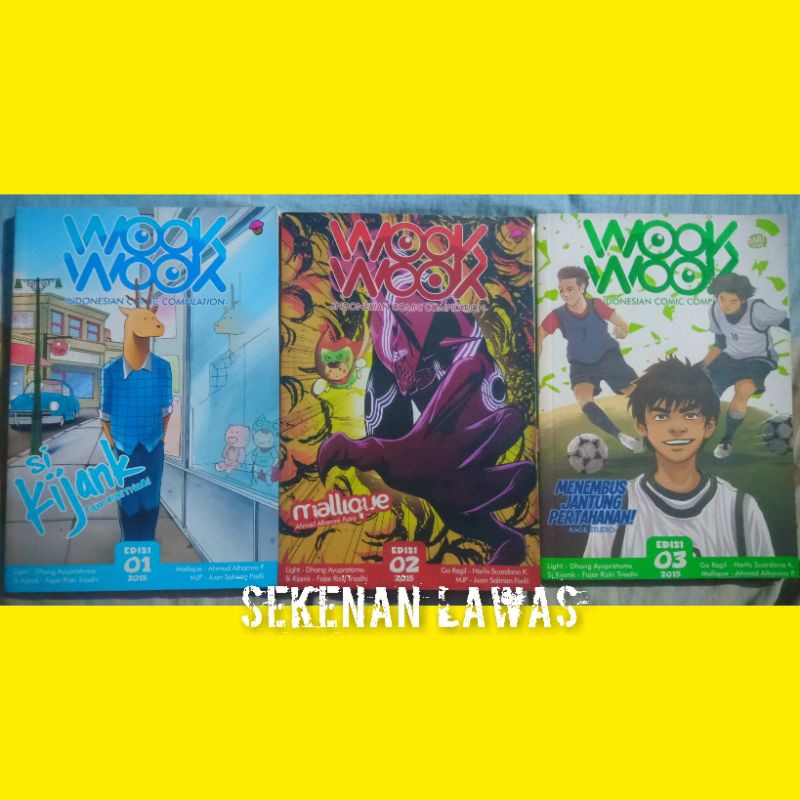 Jual Komik Wook Wook Jilid 1 - 3 (Bagus) | Shopee Indonesia