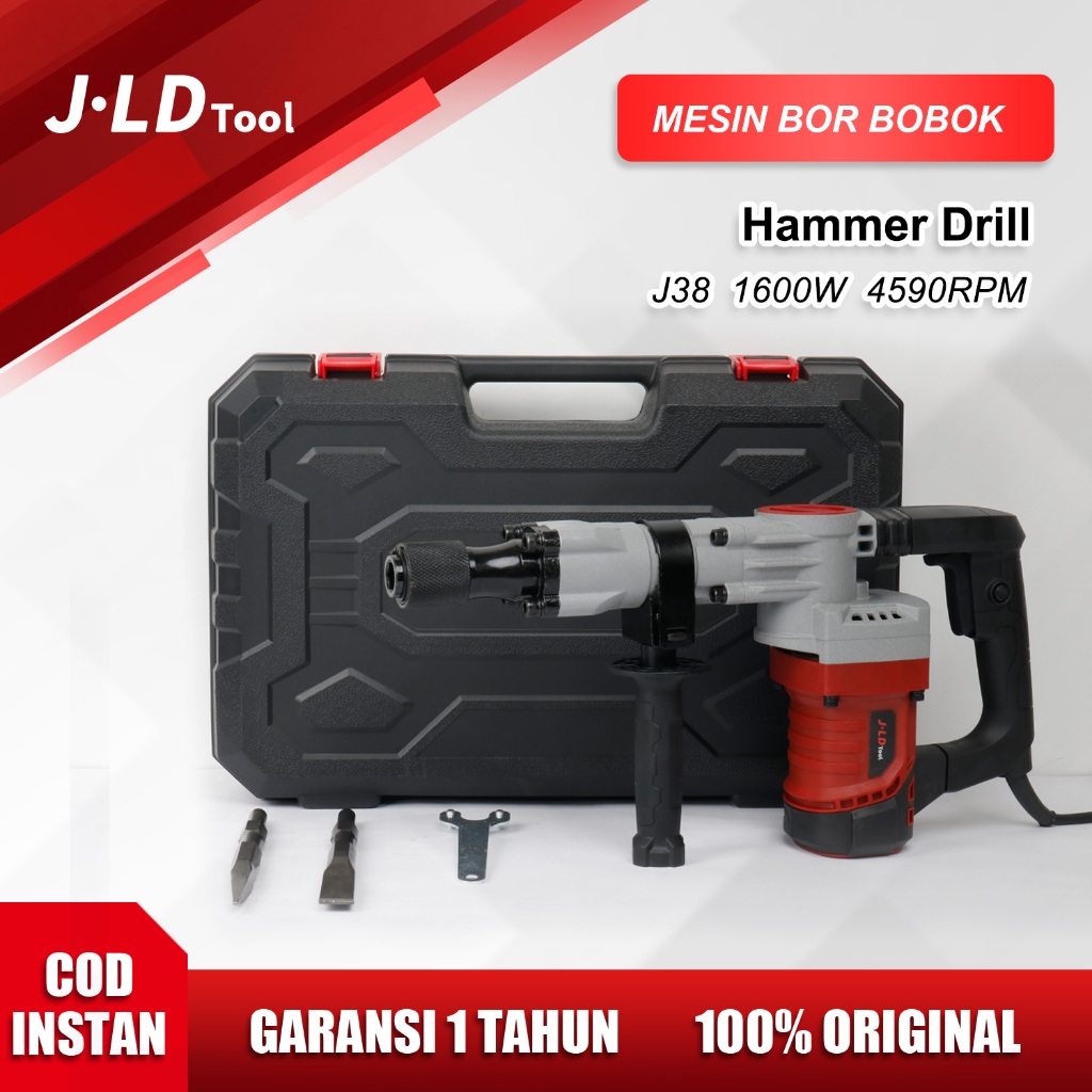 Jual JLD Jack Hammer Drill Bor Bobok Beton Impact Demolition Mesin ...