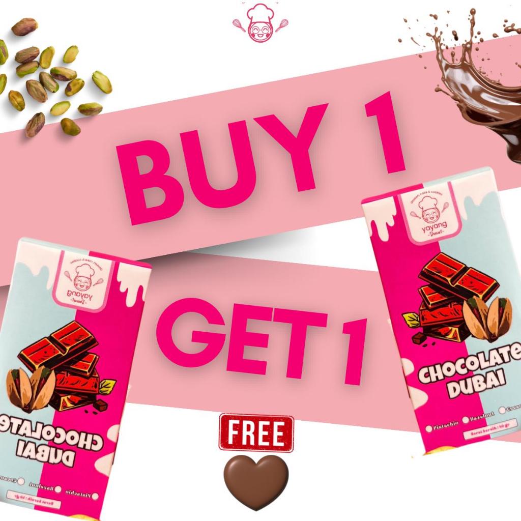 Jual Beli 1 GRATIS 1 Coklat Kunafa Pistachio Jumbo - Yayang Dessert ...