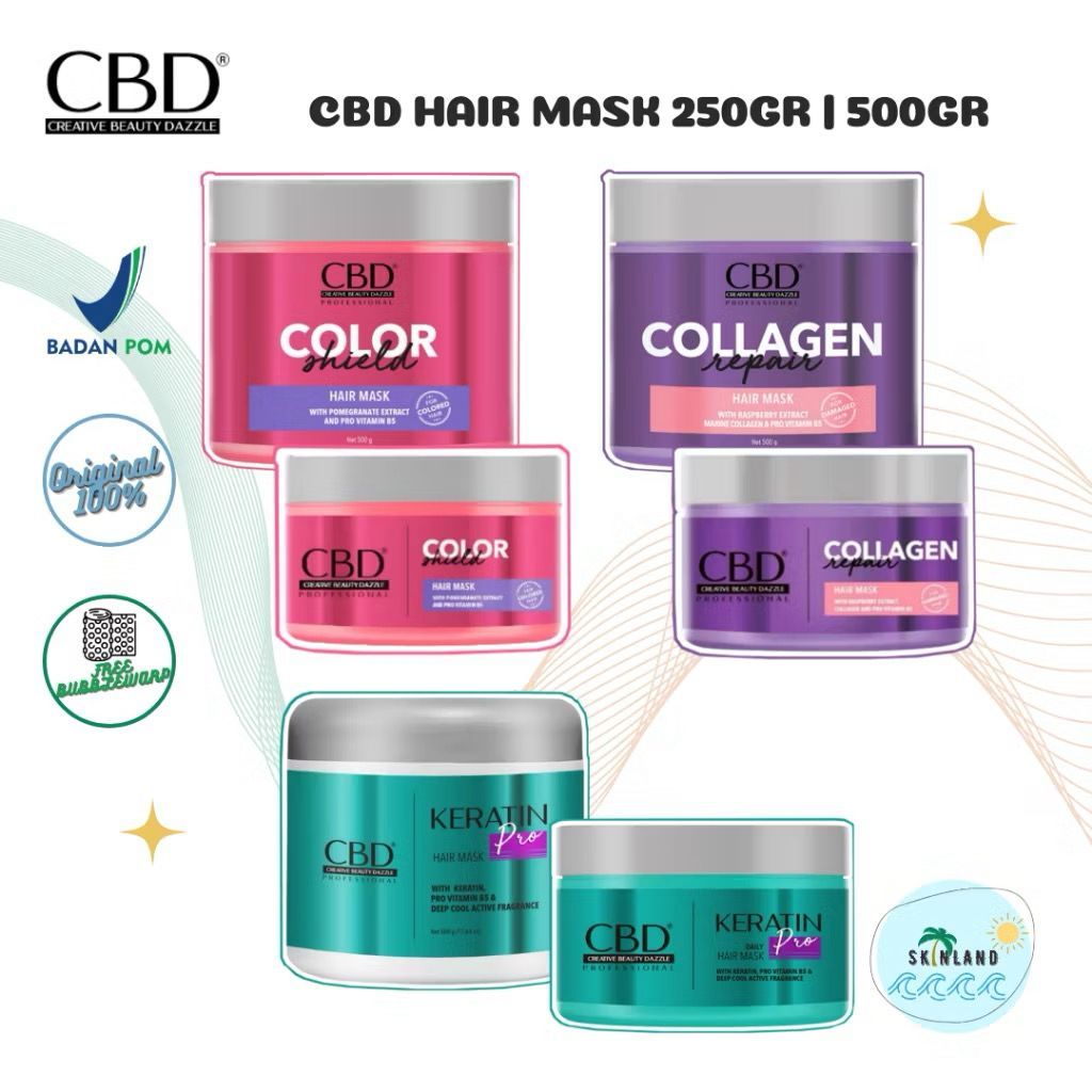 Jual CBD HAIR MASK ALL VARIAN | Shopee Indonesia