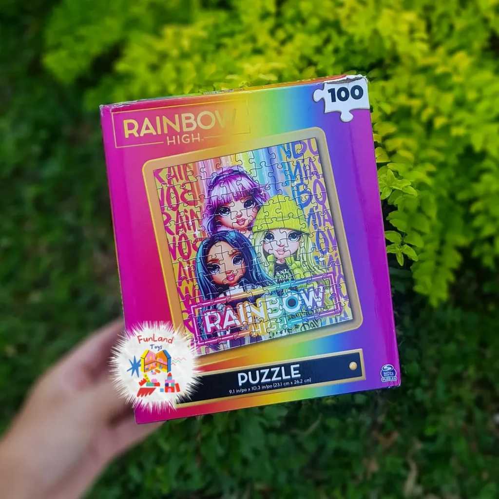 Jual Rainbow High skyler Bradshaw Violet Willow Jade Hunter Puzzle ...