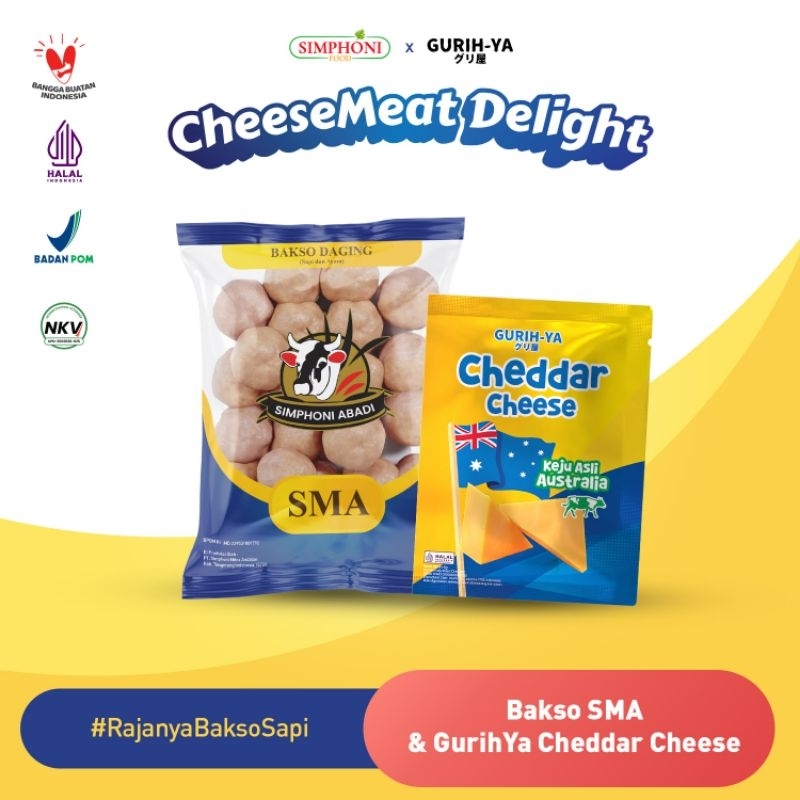 Jual Paket CheeseMeat Berkah Bakso SMA Simphoni x Cheddar Cheese ...