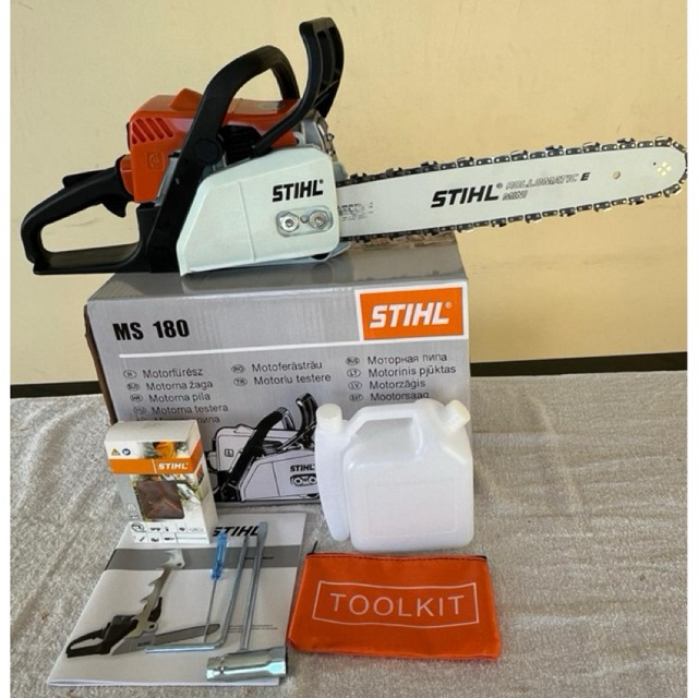 Jual Mesin Chainsaw MS 170/180 Bar 16 inch dan Rantai Komplit.Mesin Senso/Sinso MS 180 Komplit ...