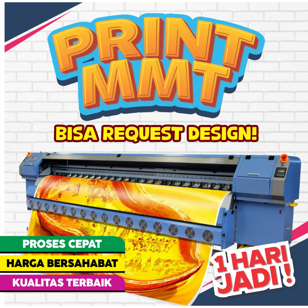 Jual CETAK MMT SATU HARI JADI / PRINT MMT CEPAT / CETAK BANNER / SPANDUK / BALIHO / BACKDROP ...