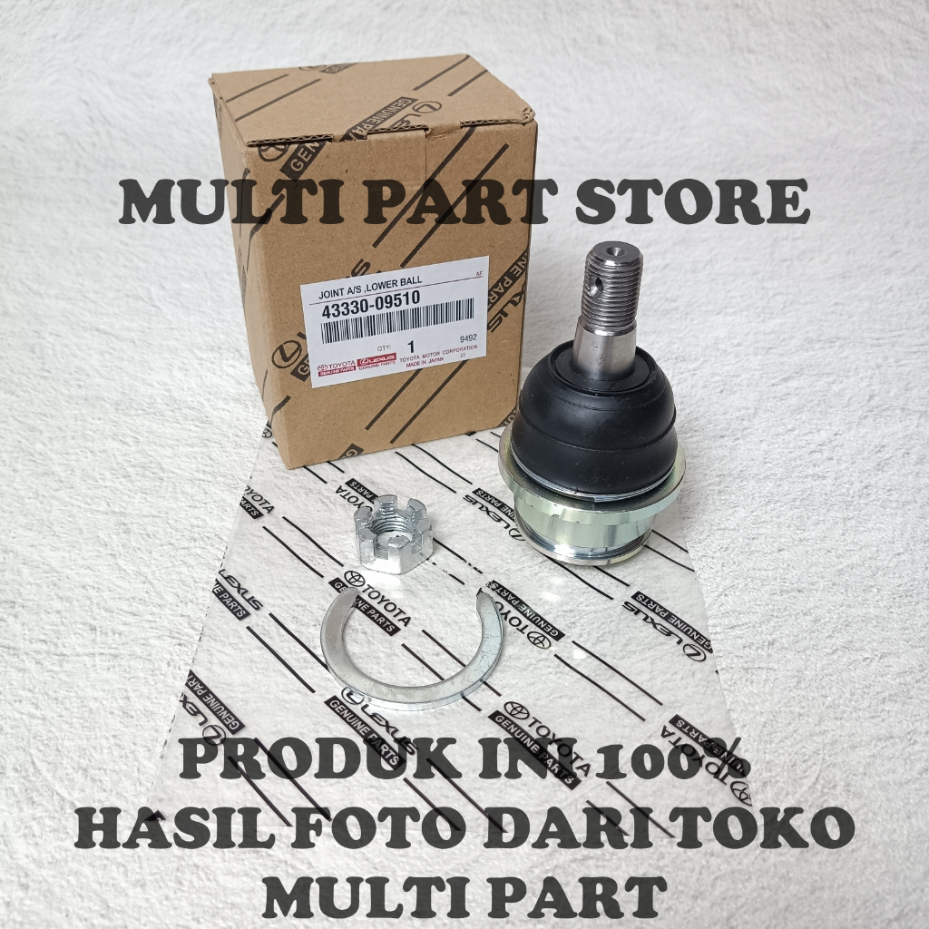 Jual BALL JOINT LOWER ARM BAWAH TOYOTA INNOVA HILUX FORTUNER 43330 ...