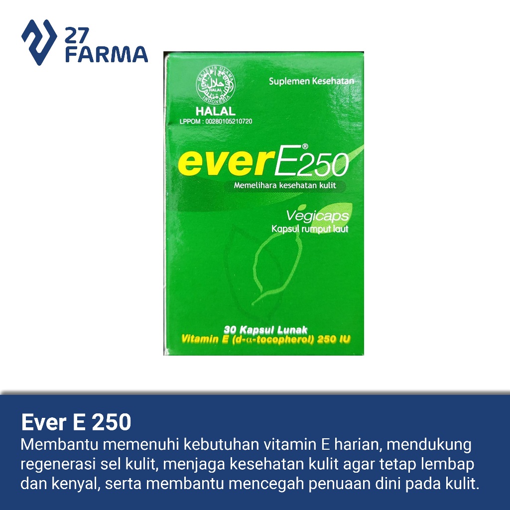 Jual Ever E 250 @ 30 Tab (1 Botol) | Shopee Indonesia