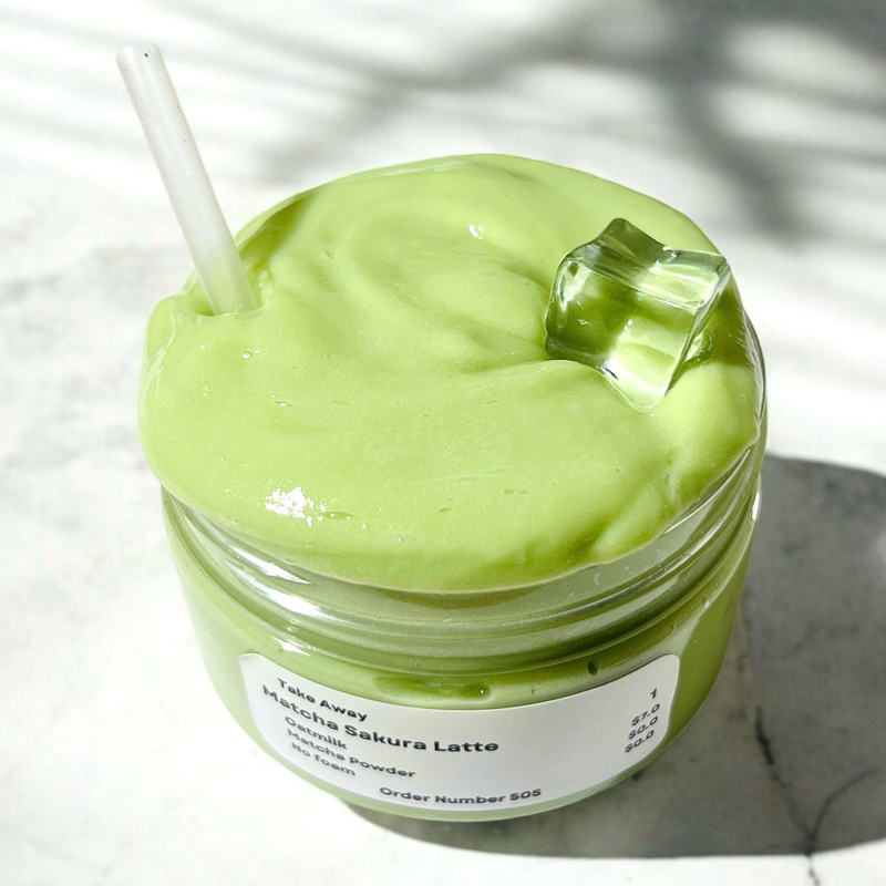 Jual ZENIN Iced Matcha Latte Slime | Shopee Indonesia