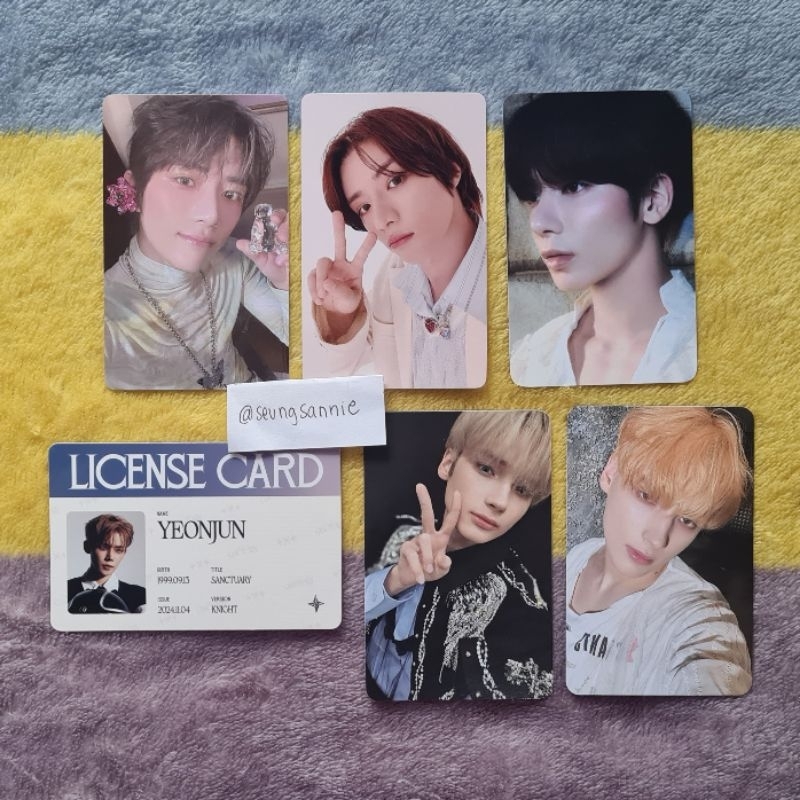 Jual Beomgyu Yeonjun Taehyun Hueningkai Hyuka TXT Photocard PC (Pob Wvg TNCT The Name Chapter ...