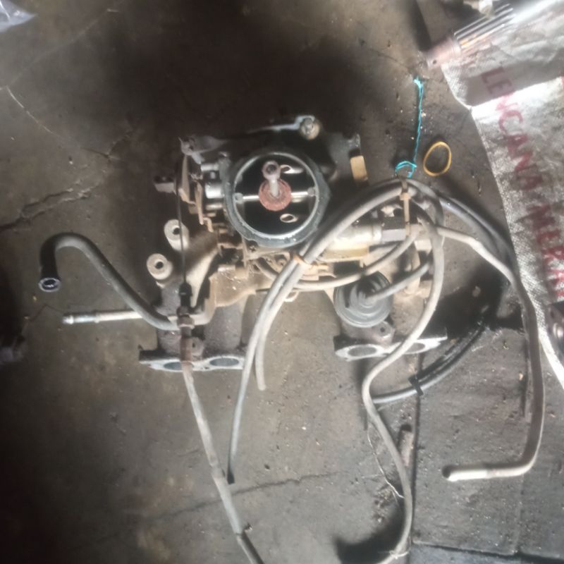 Jual Karburator Set + Manifold Toyota Kijang 3k - 4k - 5k Copotan ...