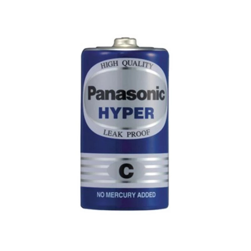 Jual Batu Baterai Tanggung Panasonic Hyper Ukuran C R14 Anti Bocor ...
