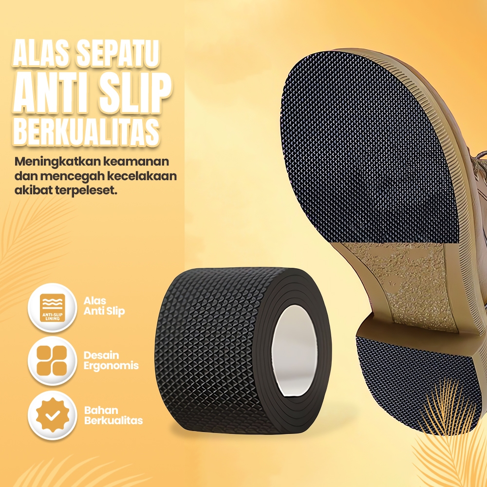 Jual Stiker sol tumit sepatu hak tinggi anti-bising, peredam senyap ...