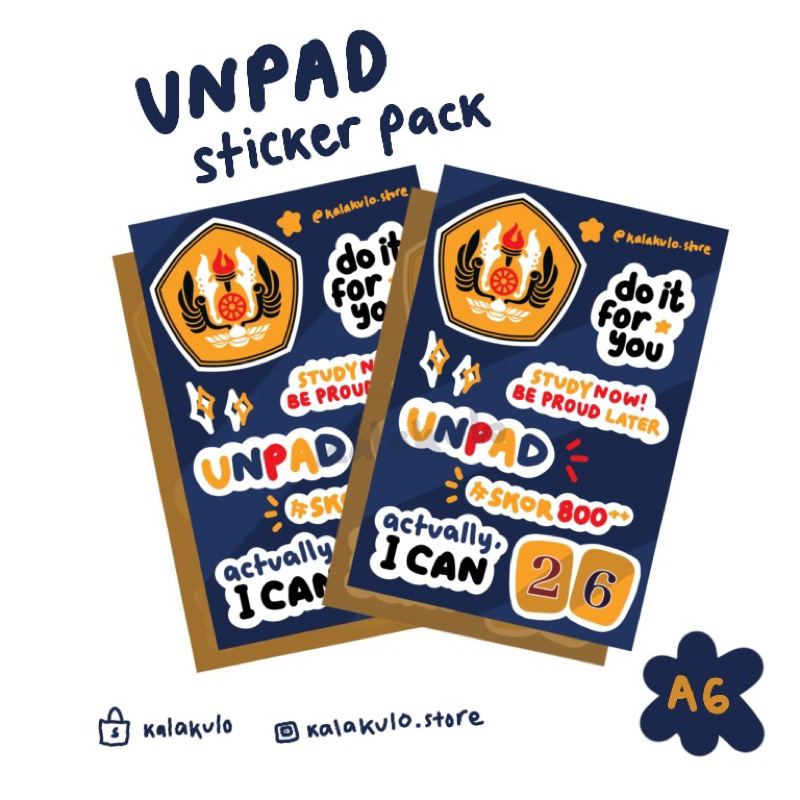 Jual UNPAD STICKER PACK | Shopee Indonesia