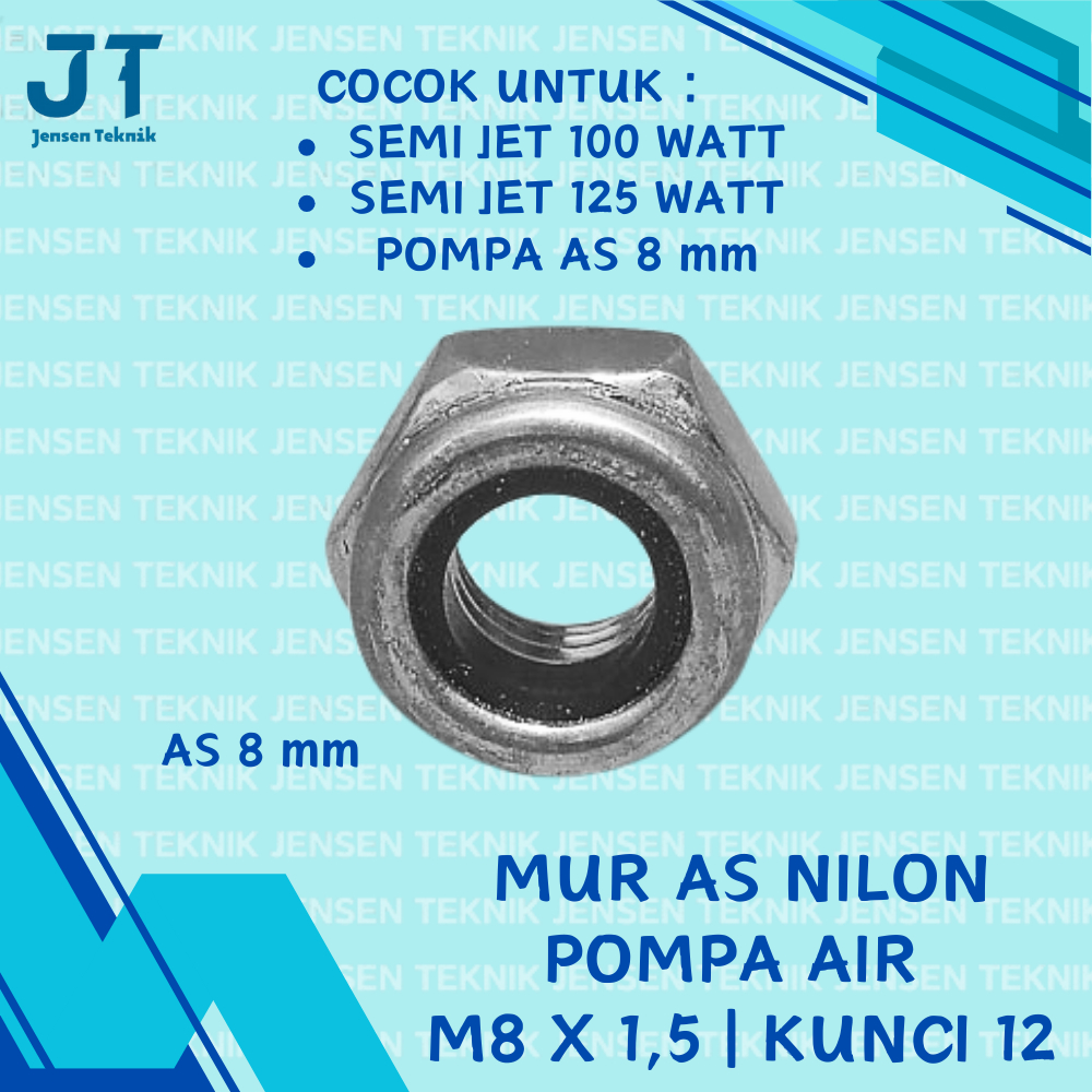 Jual Mur As / Mur Kipas Pompa Air Semi Jet Pump | Shopee Indonesia