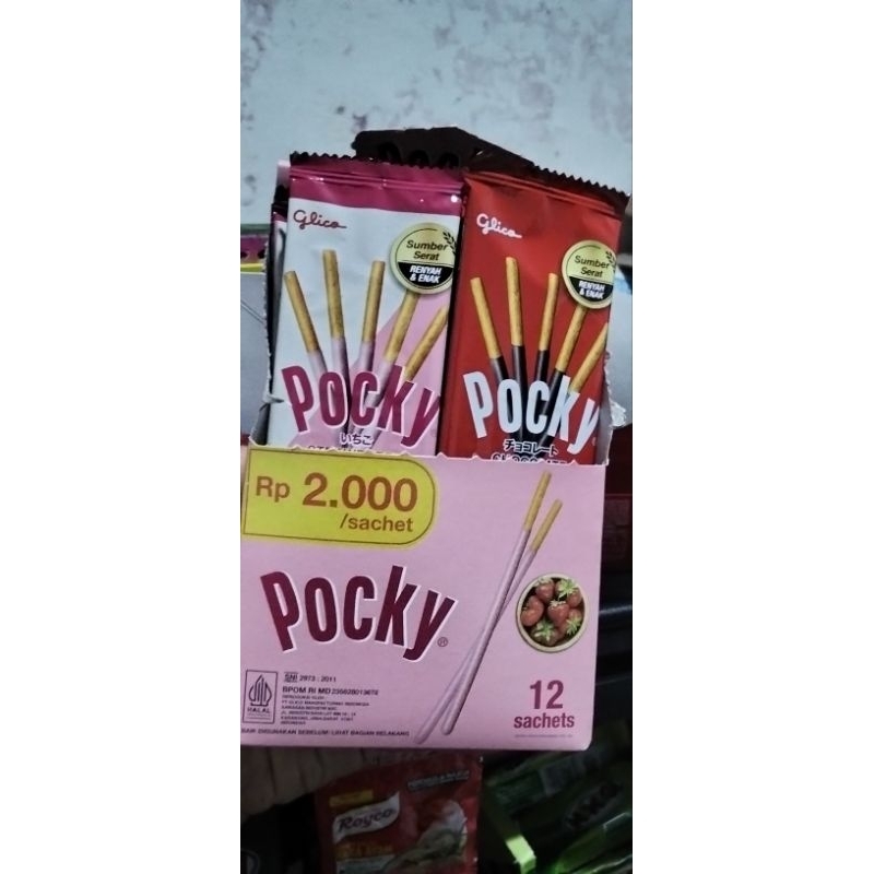 Jual Pocky coklat stick enak punya | Shopee Indonesia