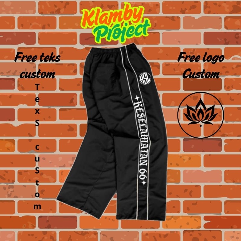 Jual NEW PRODUK CELANA PANJANG CUSTOM REFLEKTIF GARIS DAN TEKS MENYALA ...