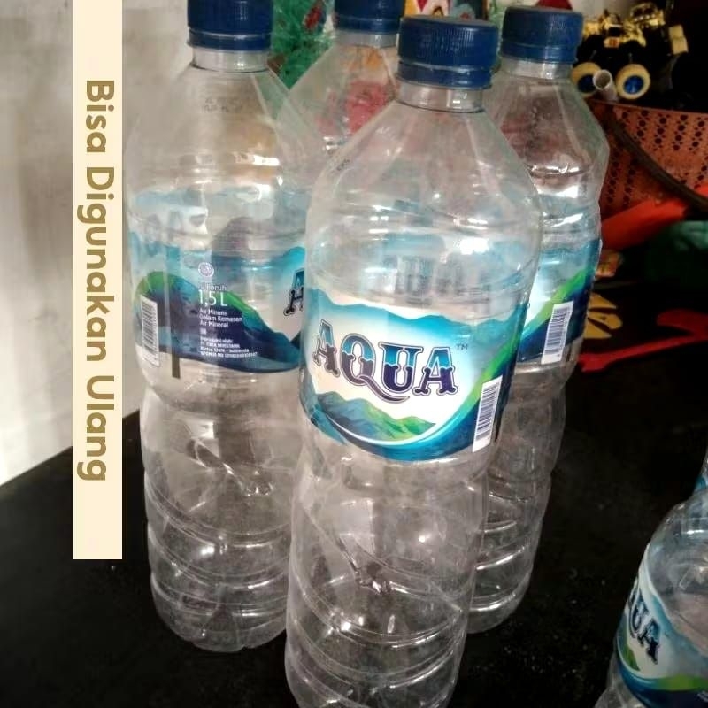 Jual Botol Aqua Bekas 1500 Liter Praktis Bersih | Shopee Indonesia