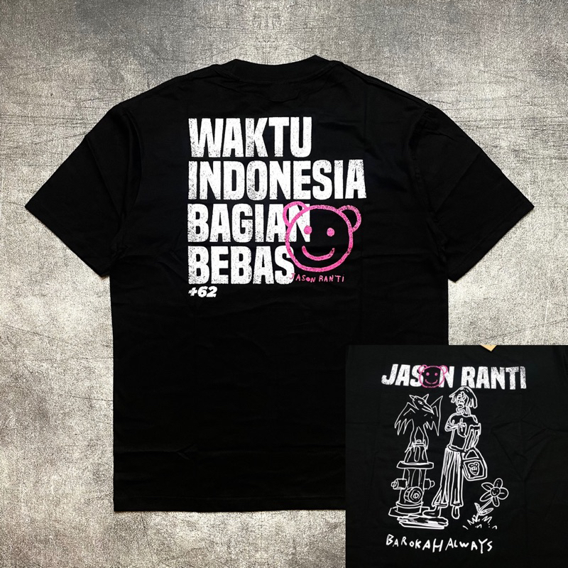 Jual Tshirt JASON RANTI - WAKTU INDONESIA BAGIAN BEBAS Official ...