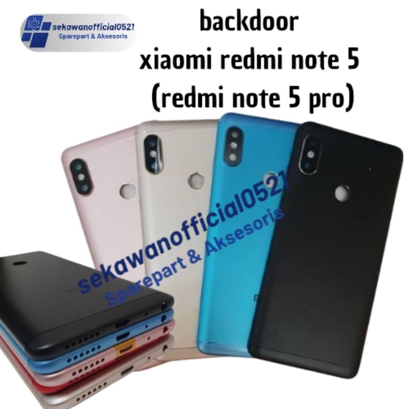 Jual BACKDOOR XIAOMI REDMI NOTE 5 (REDMI NOTE 5 PRO) | Shopee Indonesia