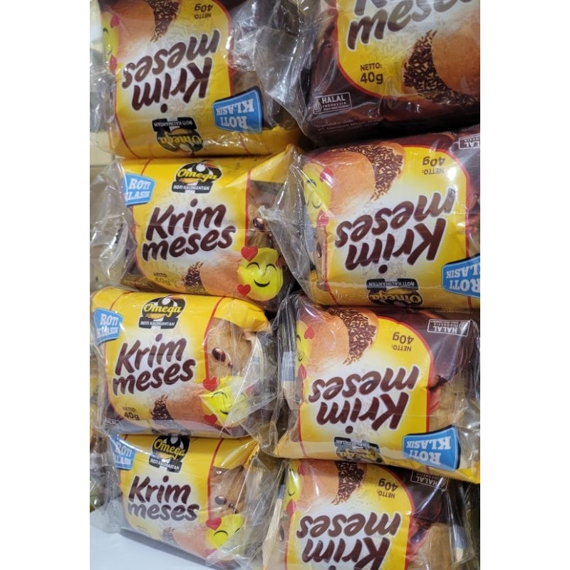 Jual Roti Krim Messes Omega 1pack (isi 5pcs) | Shopee Indonesia