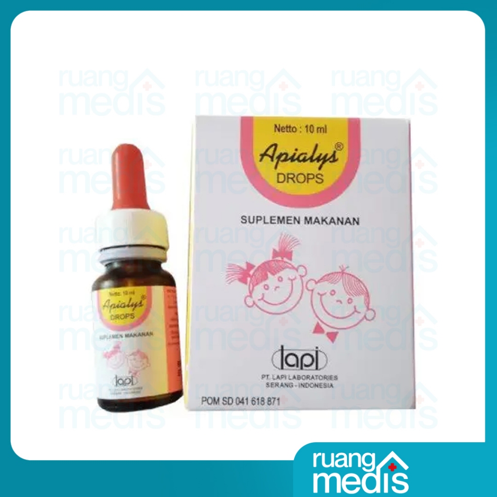 Jual Apialys Drops 10ml - Multivitamin dan mineral | Shopee Indonesia